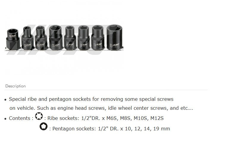 SPECIAL SOCKETS SET – JTCTOOLSUSA