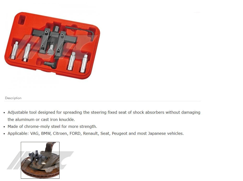 OPEN TYPE STEERING KNUCKLE SPREADER TOOL – JTCTOOLSUSA